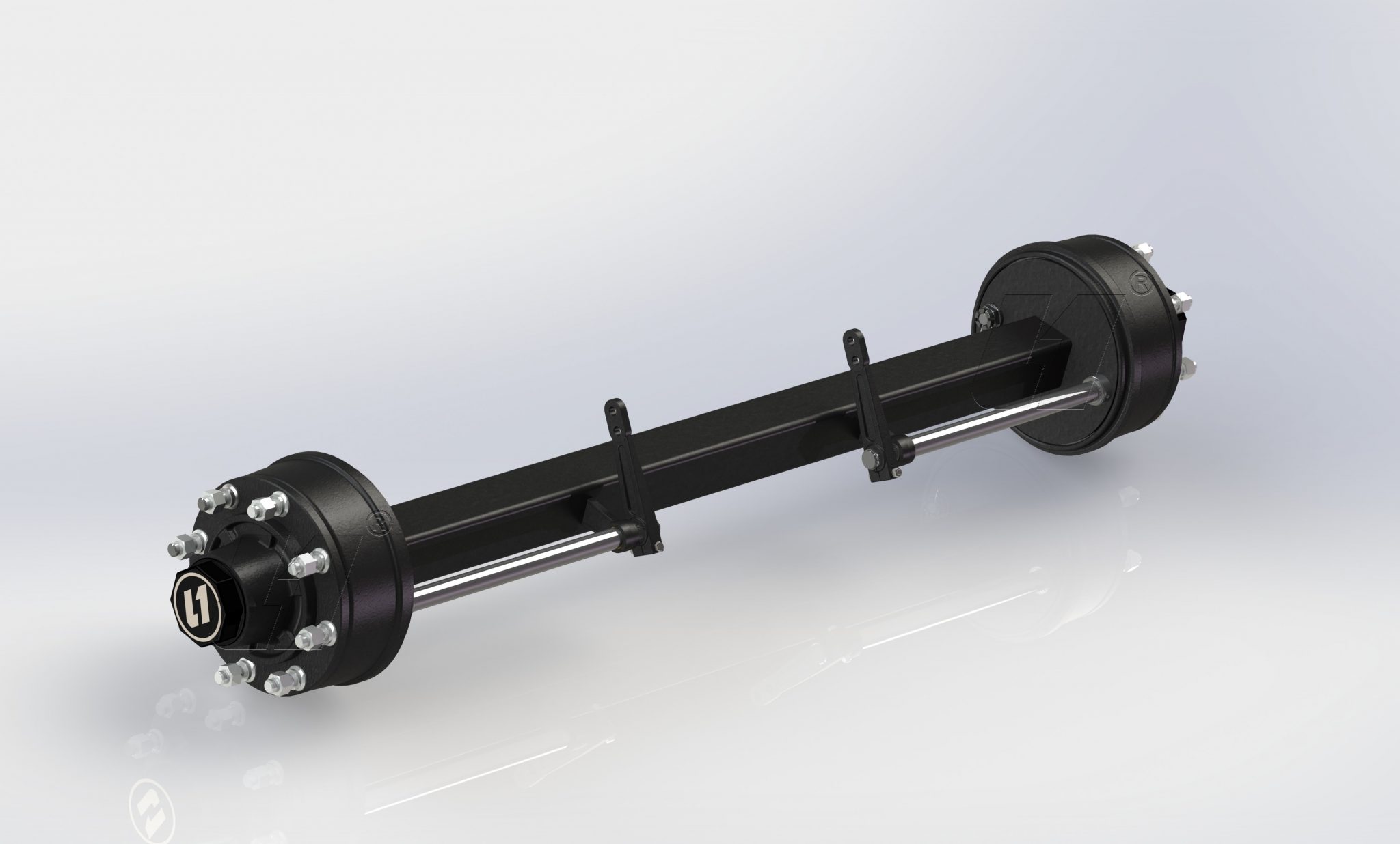 Axle – L1 Axle – Trailer axle for semi-trailer, Customized solution ...