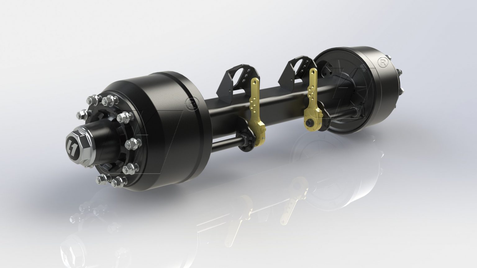 Axle – L1 Axle – Trailer axle for semi-trailer, Customized solution ...