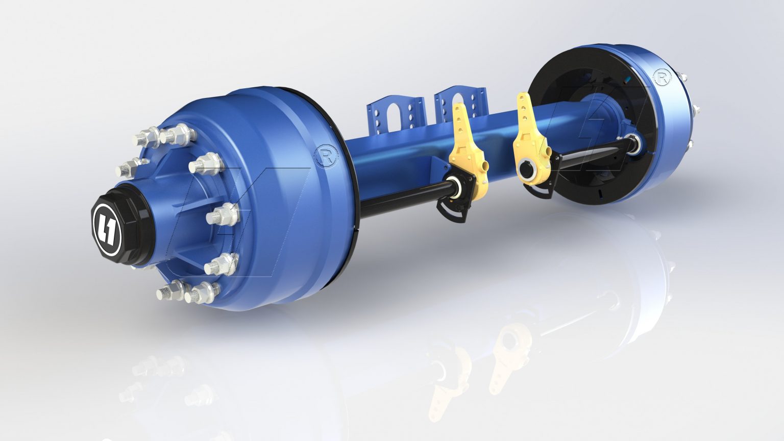 Axle – L1 Axle – Trailer axle for semi-trailer, Customized solution ...