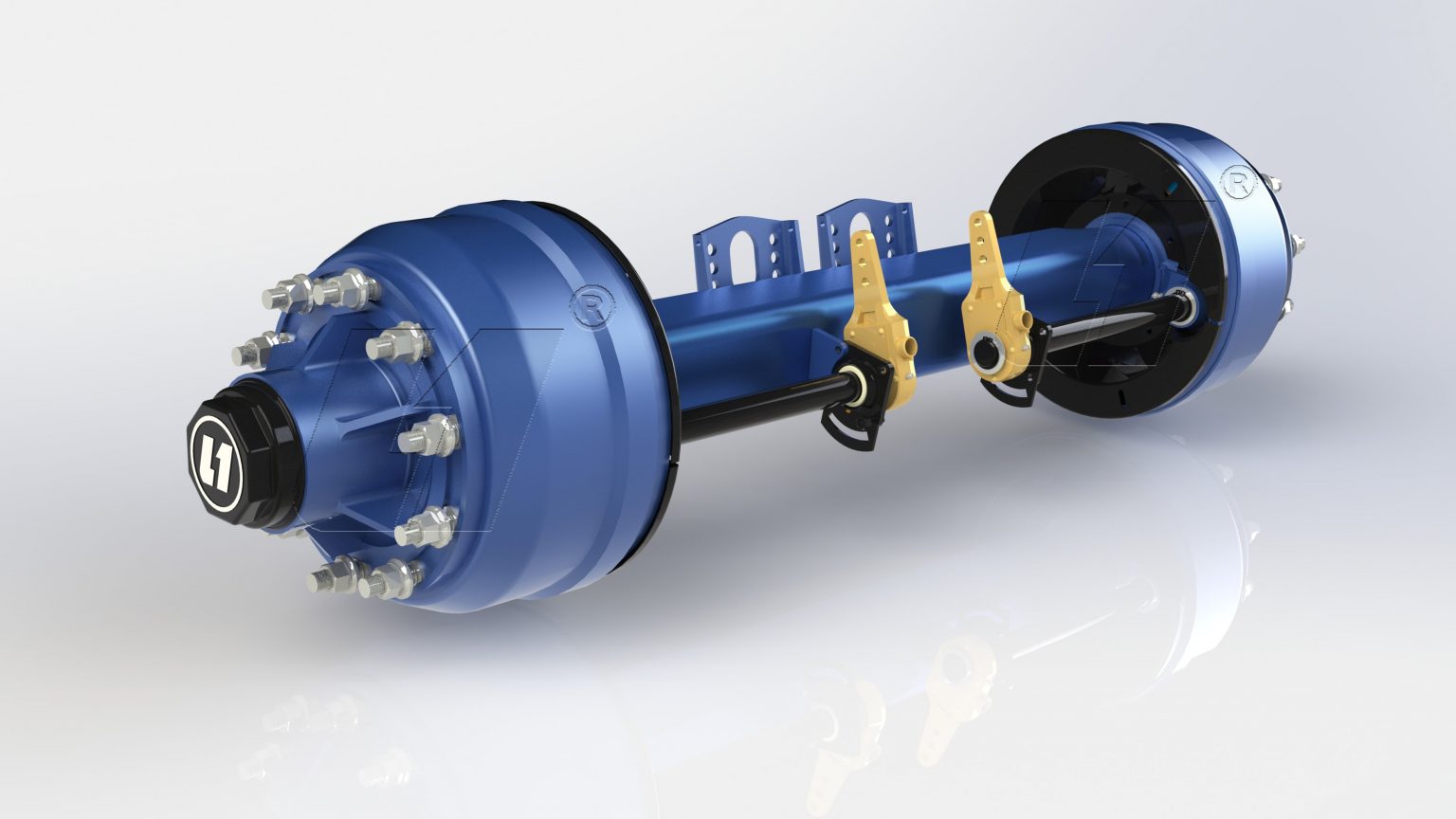 Axle – L1 Axle – Trailer axle for semi-trailer, Customized solution ...