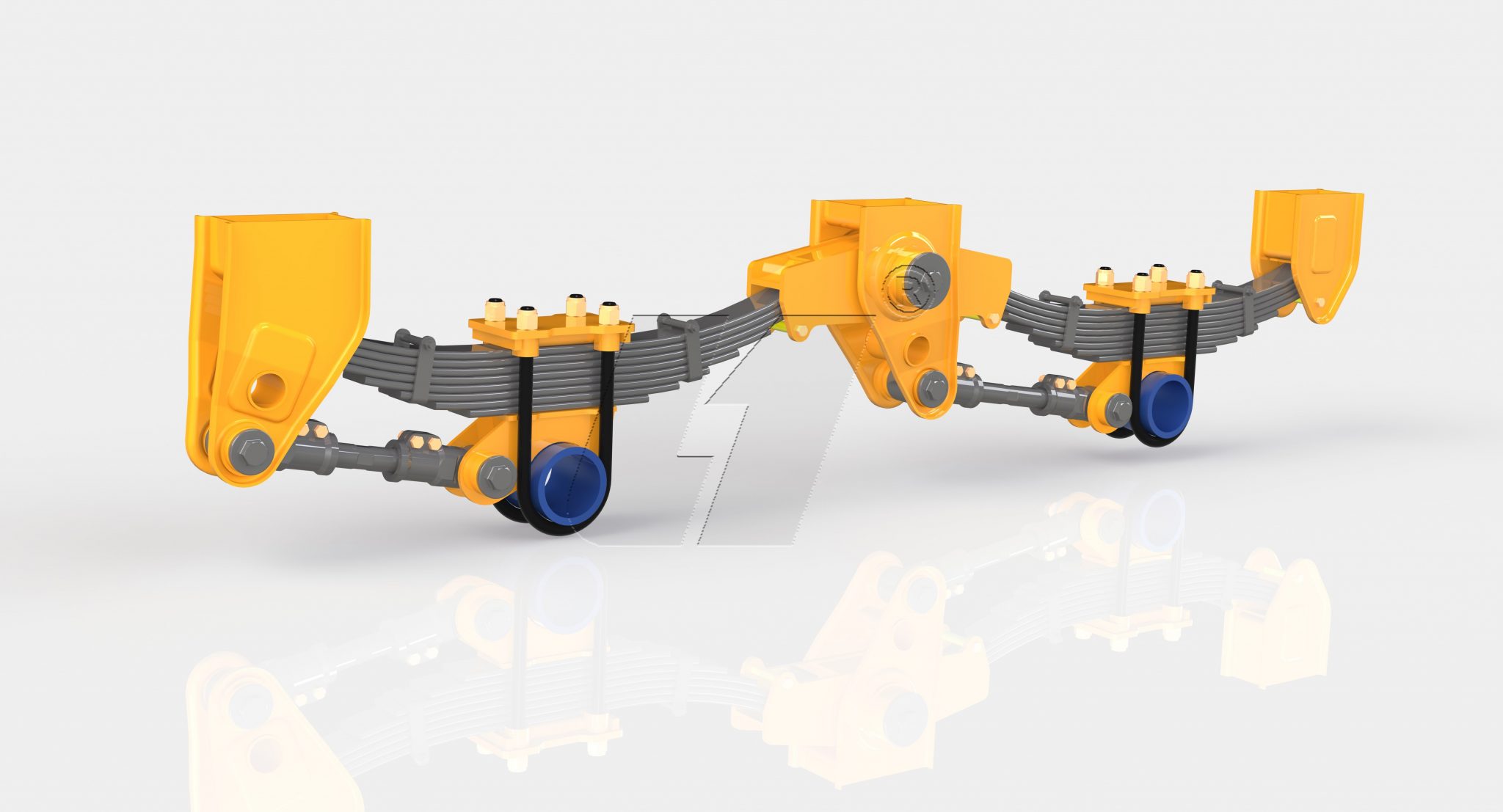 Mechanical Suspension – L1 Axle – Trailer axle for semi-trailer ...