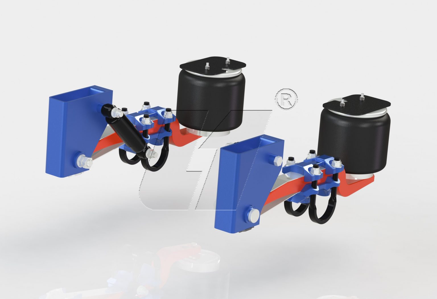 Air Suspension – L1 Axle – Trailer axle for semi-trailer, Customized ...