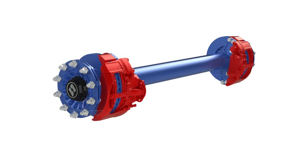 Disk Brake Axle – L1 Axle – Trailer axle for semi-trailer, Customized ...