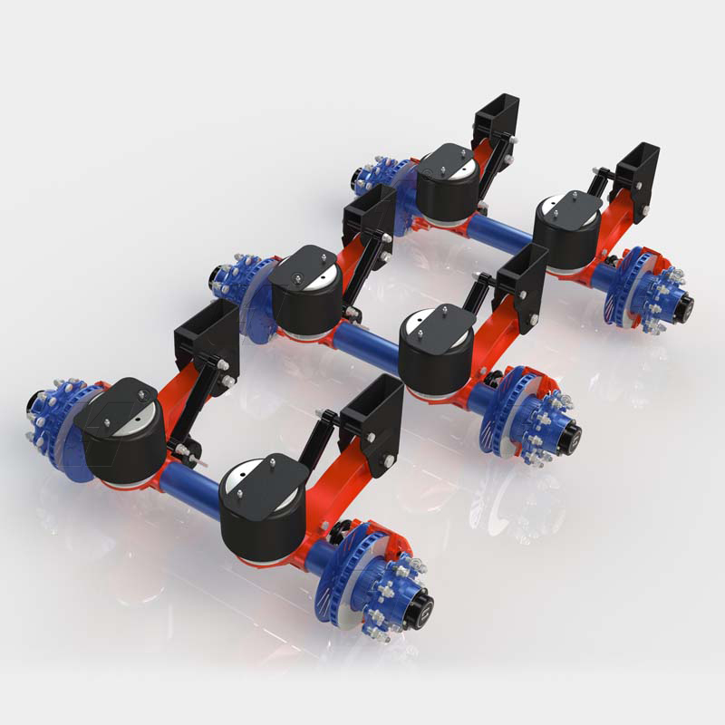 The Benefits of an Air Suspension System – L1 Axle – Trailer axle for ...