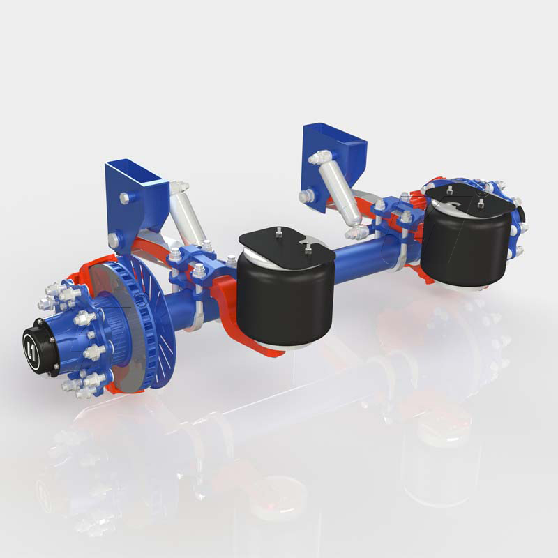 The Benefits of an Air Suspension System – L1 Axle – Trailer axle for ...